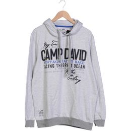 CAMP DAVID Herren Kapuzenpullover, grau