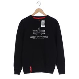 Alpha Industries Herren Sweatshirt, schwarz