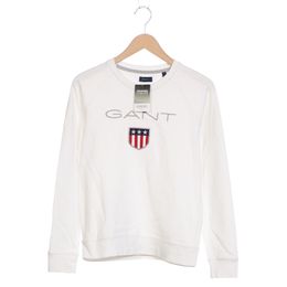 Gant Damen Sweatshirt, weiß, Gr. 38