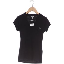 Guess Damen T-Shirt, schwarz, Gr. 32