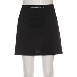 Calvin Klein Jeans Damen Rock, schwarz