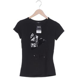 Liu Jo Damen T-Shirt, schwarz, Gr. 34