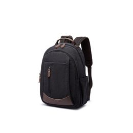 TAN.TOMI Rucksack Schule und Arbeit im Retro-Look (Herren)