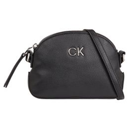 Calvin Klein Mini Bag CK DAILY SMALL DOME PEBBLE, Handtasche Damen Tasche Damen Schultertasche, schwarz
