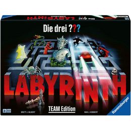 Ravensburger Spiel, Familienspiel Die drei ??? Labyrinth - Team Edition, Made in Europe; FSC® - schützt Wald - weltweit, bunt