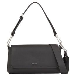 Calvin Klein Schultertasche CK MUST SHOULDER BAG, Handtasche Damen Tasche Damen Recycelte Materialien, schwarz