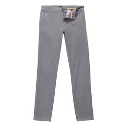 BOSS Orange Chinohose Chino_tapered mit Boss Logo hinten, grau