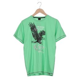 TRIGEMA Herren T-Shirt, grün, Gr. 48