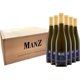 Manz Wein Manz 6 Premium Rieslinge in der Holzkiste