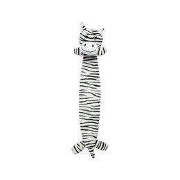 Beeztees Tierkuscheltier Plüschspielzeug Safari Zebra schwarz/weiß