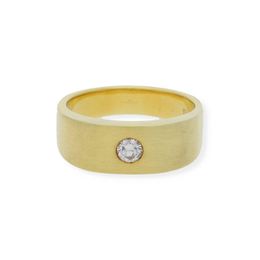 JuwelmaLux Fingerring JuwelmaLux Ring 585/000 (14 Karat) Gold mit Brillant JL30-07-0911 61 (kein Set
