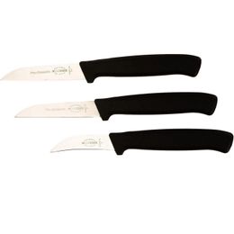 F. DICK Messer-Set Küchenmesser 3er Set ProDynamic Messer mit/ohne Wellenschliff 1