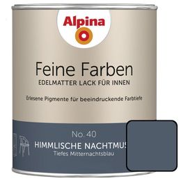 Alpina Wandfarbe Alpina Feine Farben Lack No. 40 Himmlische