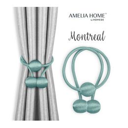 AMELIAHOME Raffhalter Vorhang Gardinen Halter Raffhalter Magnetverschluss Abstrakt