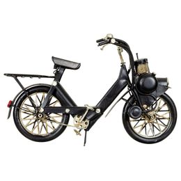 aubaho Modellmotorrad Modell Fahrrad Mofa Mofamodell Moped Nostalgie Blech Metall Antik-Stil