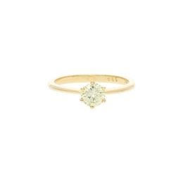 JuwelmaLux Fingerring JuwelmaLux Ring 750/000 (18 Karat) Gold mit Brillant JL30-07-4820 55 (kein Set