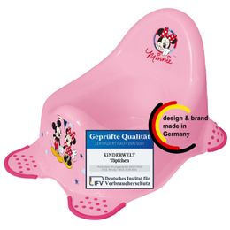 KiNDERWELT Töpfchen Töpfchen Disney Minni Maus rosa für Babys und Kinder stabiler Babytopf