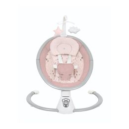 Kikkaboo elektrische Babywippe Twiddle, Schaukelfunktion, Fernbedienung, Timer pink