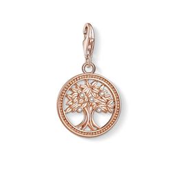 Thomas Sabo Charm-Einhänger Charm-Anhänger Lebensbaum roségold