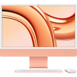 Apple iMac 24" iMac (23,5 Zoll, Apple Apple M3 M3, 10‑Core GPU, 16 GB RAM, 512 GB SSD), orange