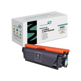 FairToner Tonerpatrone 508X Gelb Toner kompatibel mit HP Color LaserJet Enterprise Flow