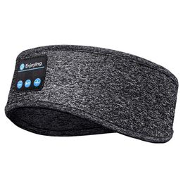 GelldG Headband Schlafmaske mit Ultradünnen HD Stereo Lautsprecher Schlaf-Kopfhörer