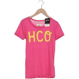 Hollister Damen T-Shirt, pink, Gr. 36