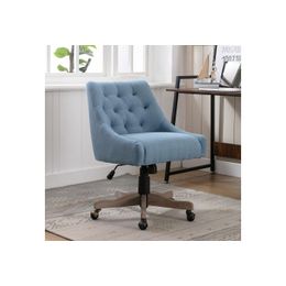 OKWISH Drehstuhl Bürostuhl Schreibtischstuhl Chefsessel (mit Schalensitz für Wohnzimmer)
