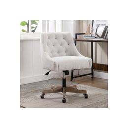 OKWISH Drehstuhl Bürostuhl Schreibtischstuhl Chefsessel (mit Schalensitz für Wohnzimmer)