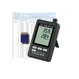PCE Instruments Hygrometer Hygrometer Langzeitmessung PCE-HT110 Temperatur Feuchte Datenlogger