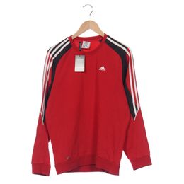 Adidas Herren Sweatshirt, rot, Gr. 48