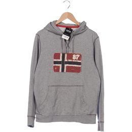 Napapijri Herren Kapuzenpullover, grau