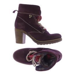 Tamaris Damen Stiefelette, bordeaux