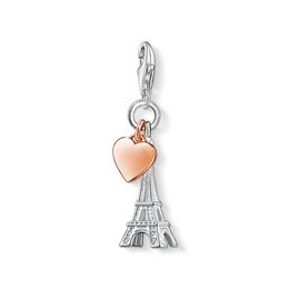 Thomas Sabo Charm-Anhänger Eiffelturm mit Herz