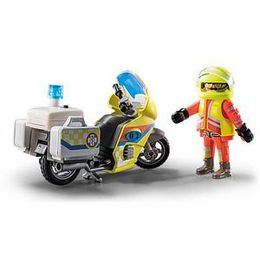 Playmobil® City Life 71205 Notarzt-Motorrad mit Blinklicht Spielfiguren-Set