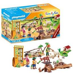 Playmobil® Family Fun 71191 Erlebnis-Streichelzoo Spielfiguren-Set