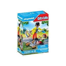 Playmobil® City Life 71245 Sanitäter mit Patient Spielfiguren-Set