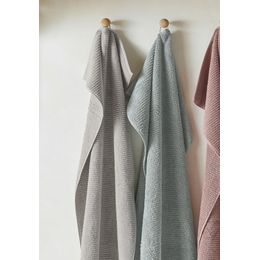 hessnatur Frottee-Handtuch feiner Streifen aus reiner Bio-Baumwolle Größe: 67x140 cm