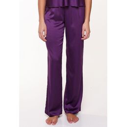 LINGA DORE Pyjama-Hose in Lila - M