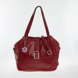 TK Maxx Rote Tote Bag mit Lederoptik