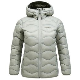 Peak Performance - Women's Helium Down Hood Jacket - Daunenjacke Gr S grau