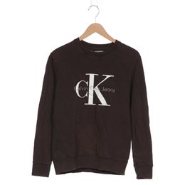 Calvin Klein Jeans Herren Sweatshirt, braun, Gr. 46