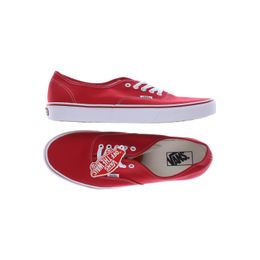 Vans Herren Sneakers, rot, Gr. 46