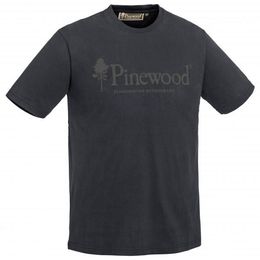 Pinewood - Outdoor Life T-Shirt - T-Shirt Gr M grau/schwarz