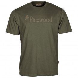 Pinewood - Outdoor Life T-Shirt - T-Shirt Gr M oliv