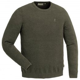 Pinewood - Värnamo Crewneck Knitteds Sweater - Pullover Gr S oliv/braun
