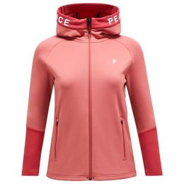 Peak Performance - Women's Rider Zip Hood - Fleecejacke Gr XS rot