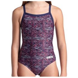 arena - Women's Abstract Tiles Swimsuit Lightdrop - Badeanzug Gr 42 lila