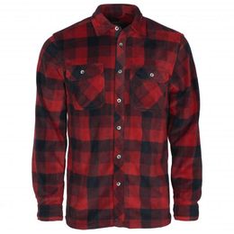 Pinewood - Finnveden Canada Fleece Hemd - Hemd Gr 3XL rot