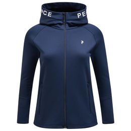 Peak Performance - Women's Rider Zip Hood - Fleecejacke Gr XS blau